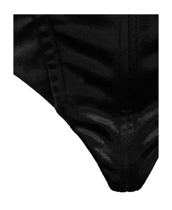 Versace Long Sleeve Suspenders Blouse