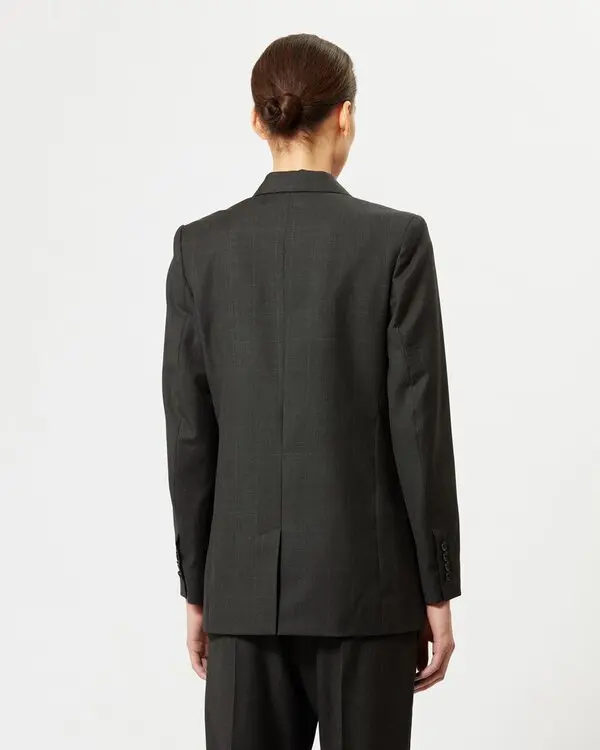 Isabel Marant Étoile Checked Double Breasted Blazer