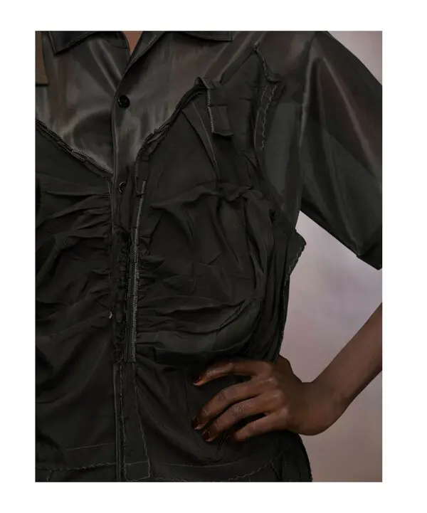 MAISON MARGIELA Décortiqué Shirtdress