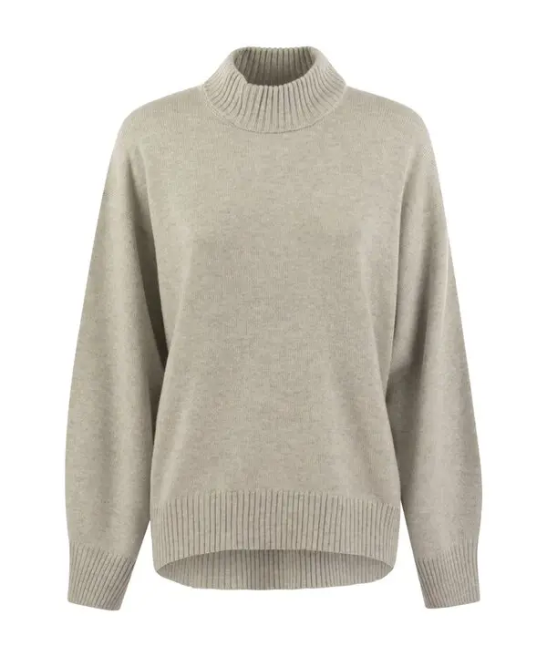 Brunello Cucinelli Ribbed Turtleneck Jumper