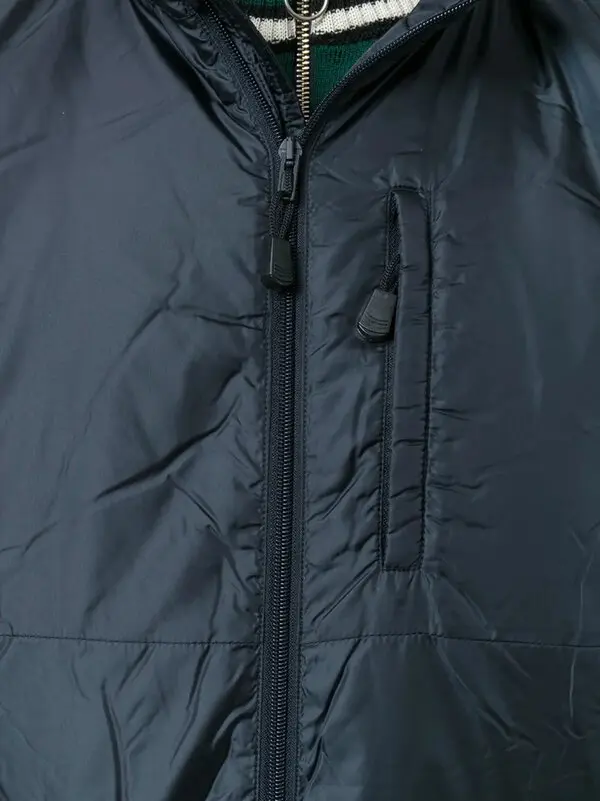 Aspesi High-necked Padded Vest - Blue