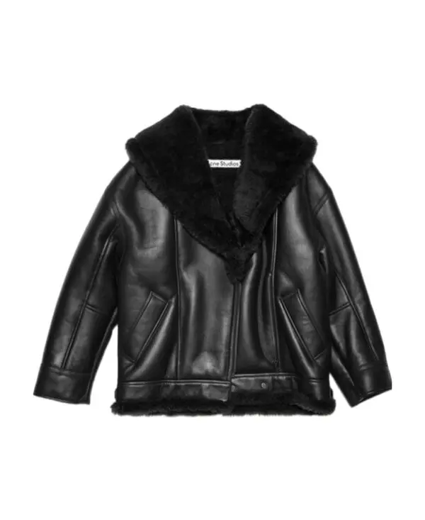 Acne Studios Drop Shoulder Biker Jacket