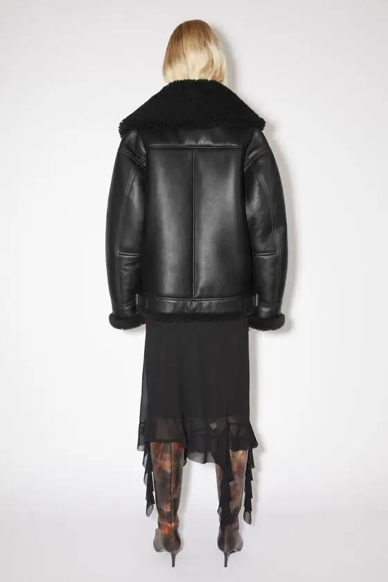 Acne Studios Drop Shoulder Biker Jacket