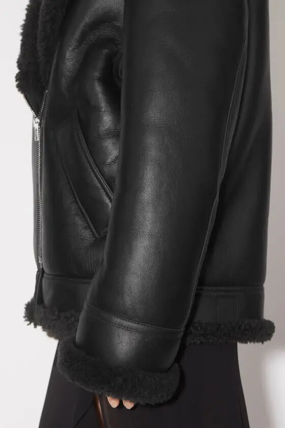 Acne Studios Drop Shoulder Biker Jacket