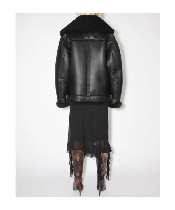 Acne Studios Drop Shoulder Biker Jacket
