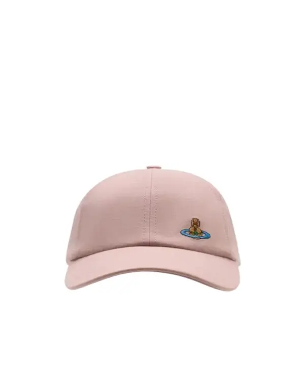 VIVIENNE WESTWOOD Embroidered Orb Baseball Cap - Pink