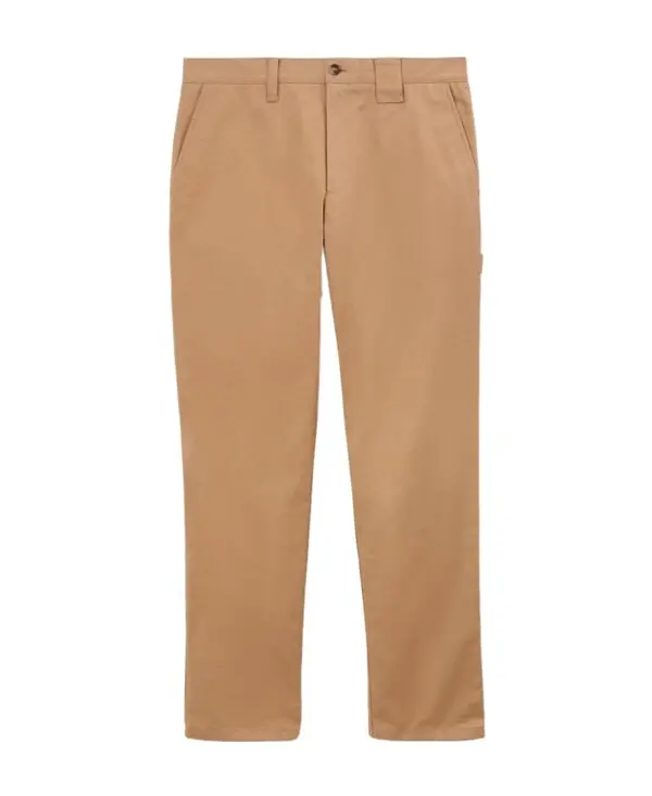 Burberry Straight Leg Tailored Trousers - Nude