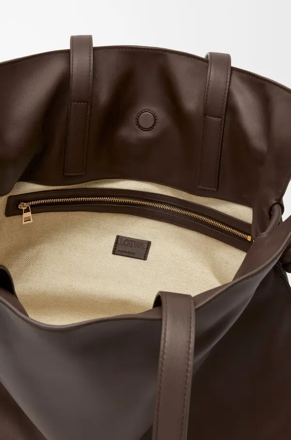Loewe Flamenco Large Shoulder Bag - Chocolate