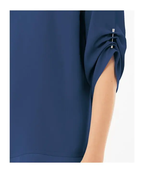 Liu Jo Crepe Mini Skirt With Keyhole Detail
