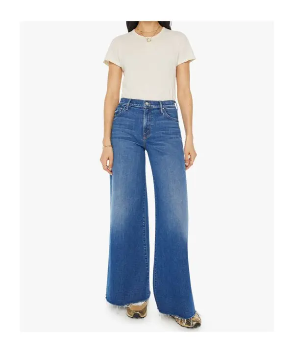 MOTHER Ultra-wide Leg Jeans - Punch Buggy