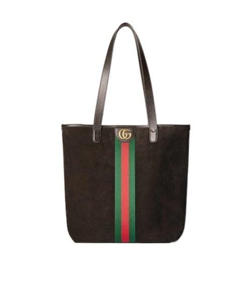 Gucci Ophidia Medium Tote Bag - Dark Brown
