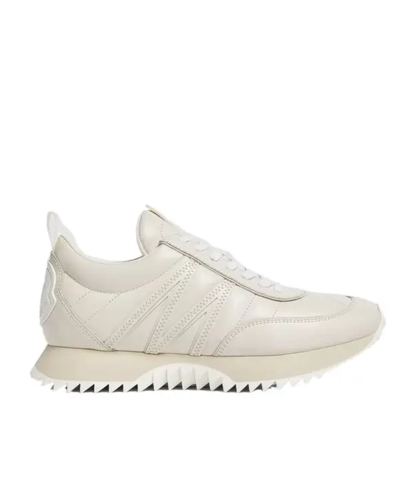 Moncler Pacey Trainers - Milky White