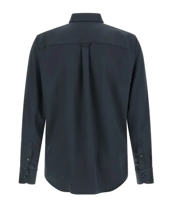 Brioni Military Patch-pocket Shirt - Blue