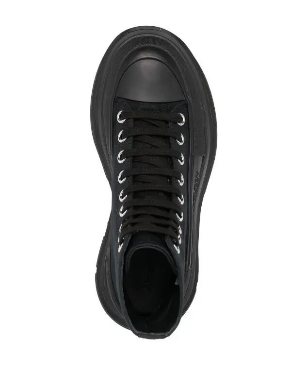 Alexander McQueen Tread Slick Lace-up Boots