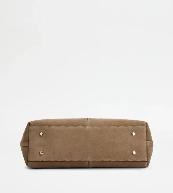 TOD'S Small Suede Shoulder Bag