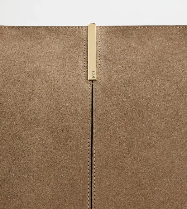 TOD'S Small Suede Shoulder Bag