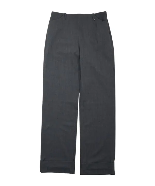 Paloma Wool Pleated Zipper Casual Trousers