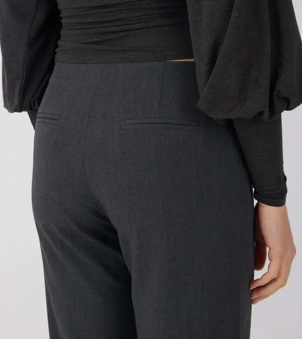 Paloma Wool Pleated Zipper Casual Trousers