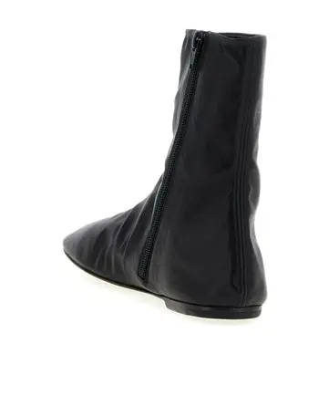 Dries Van Noten Leather Ankle Boots