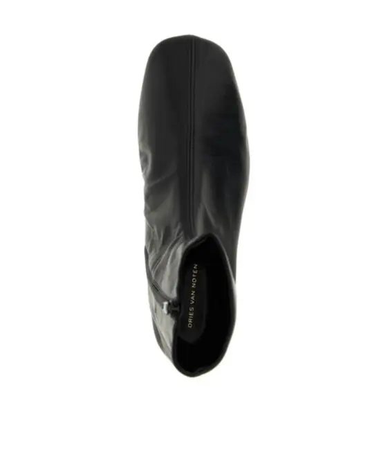 Dries Van Noten Leather Ankle Boots