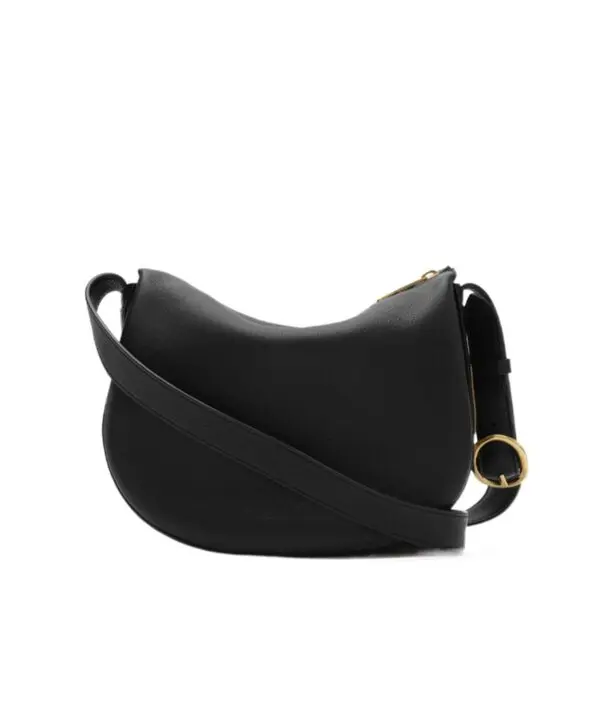Burberry Foldover Shoulder Bag - Black