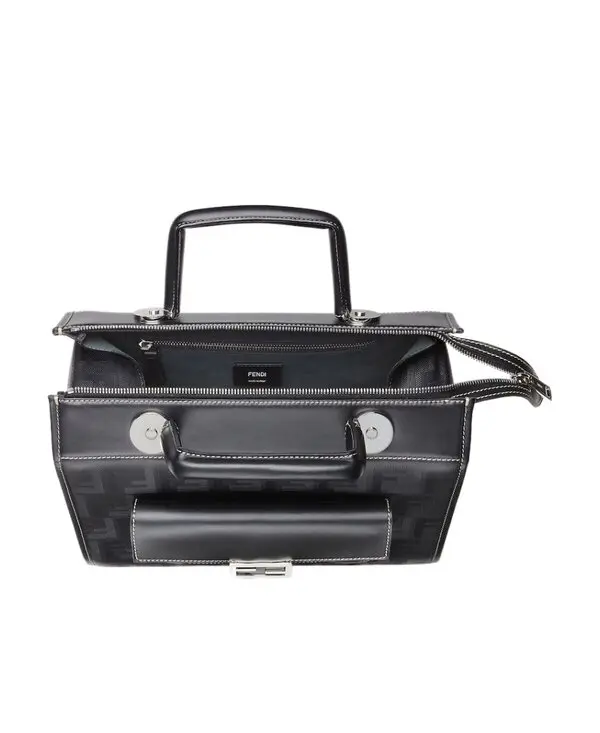 Fendi Soft Trunk Logo Handbag