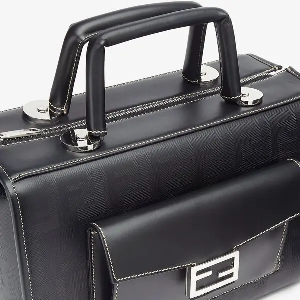 Fendi Soft Trunk Logo Handbag
