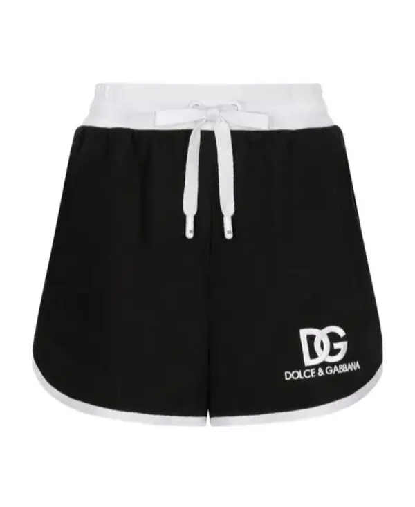 Dolce & Gabbana Dg Logo Jersey Shorts