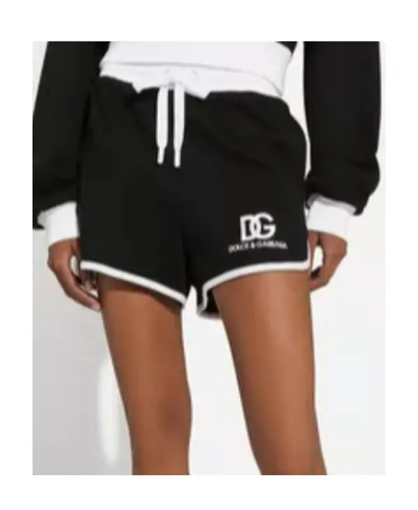 Dolce & Gabbana Dg Logo Jersey Shorts