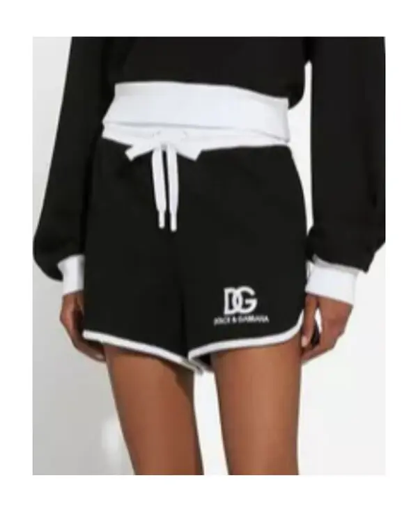 Dolce & Gabbana Dg Logo Jersey Shorts