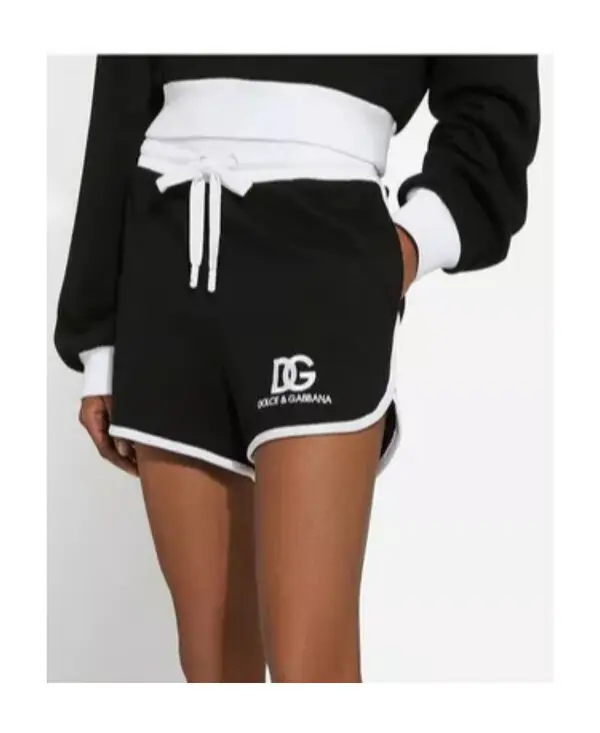Dolce & Gabbana Dg Logo Jersey Shorts