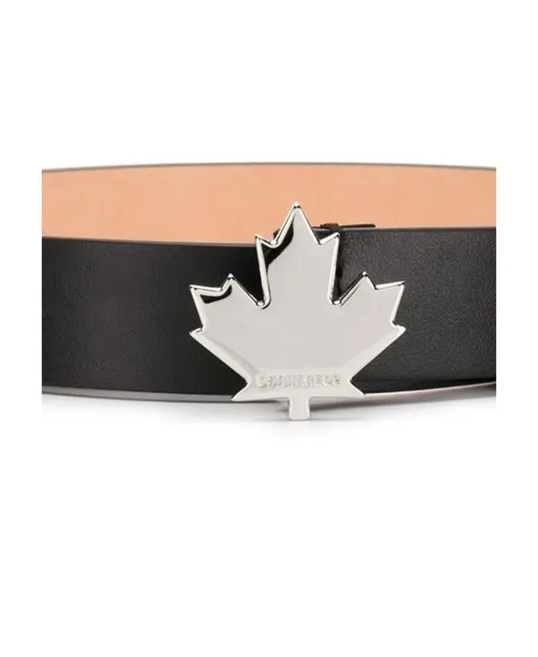 Dsquared2 Logo Detailed Buckled Belt