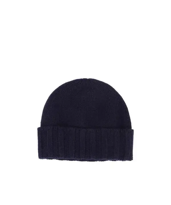 DRUMOHR Ribbed Beanie Hat - Black