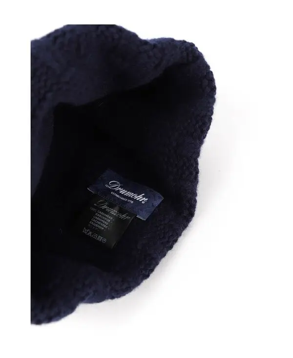 DRUMOHR Ribbed Beanie Hat - Black