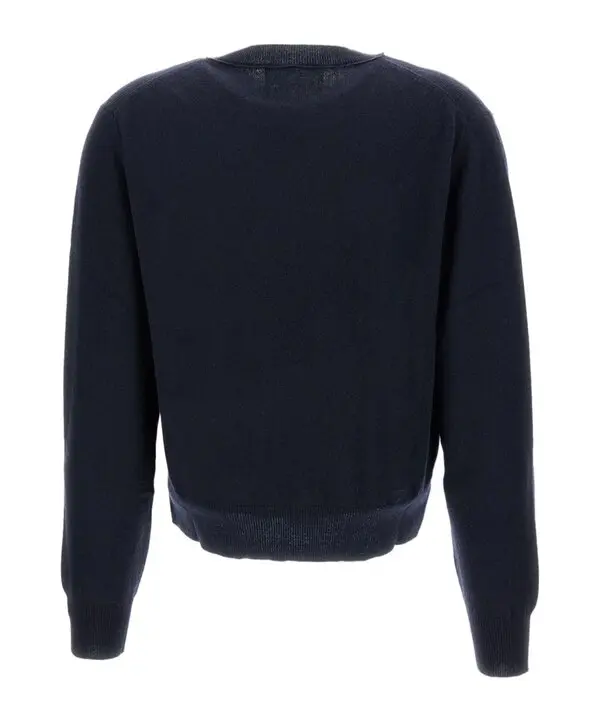 LISA YANG Greer Crewneck Knitted Sweater - Black