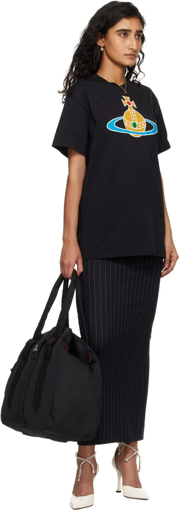 VIVIENNE WESTWOOD Sydney Quilted Tote Bag