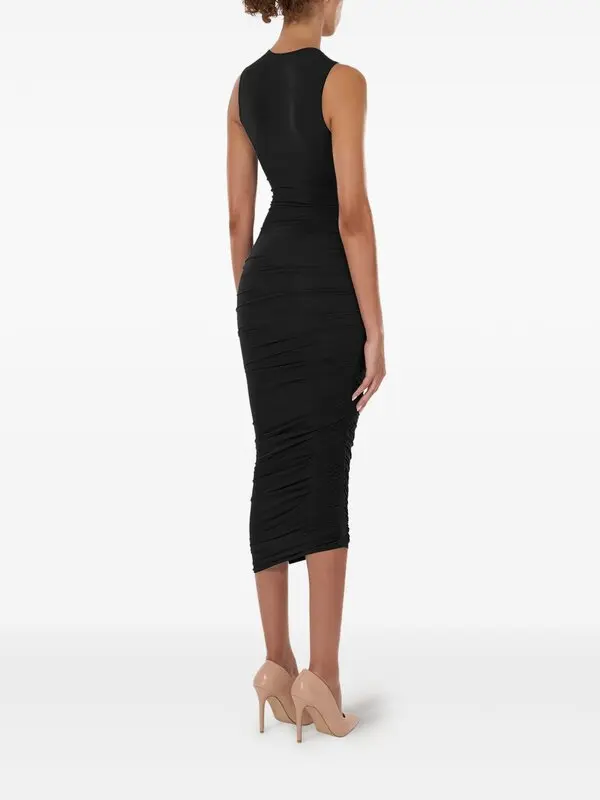 Wolford Sleeveless Ruched Maxi Dress