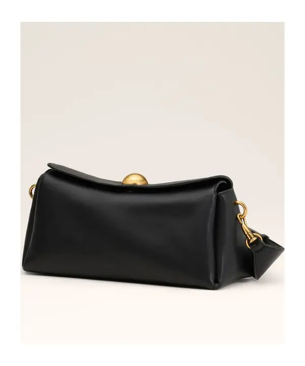 AMI Paris Logo Engraved Shoulder Bag