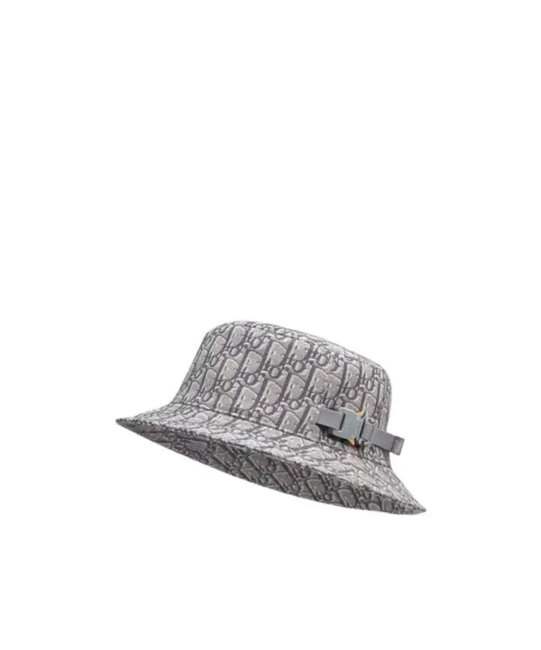 Dior Oblique Bucket Hat - Dark Gray