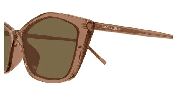 Saint Laurent Cat Eye Frame Sunglasses - Brown