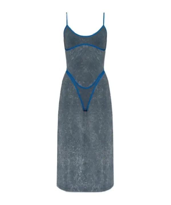 DIESEL® D-wow Midi Dress - Gray