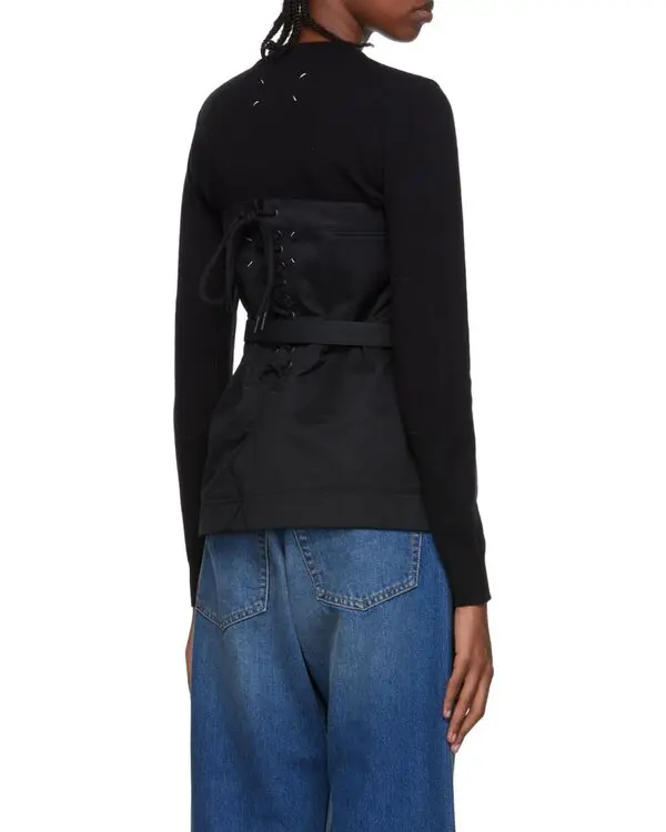 MAISON MARGIELA Cotton Corset Bodice