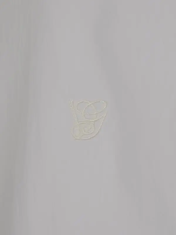 Valentino Garavani Ruffled High-neck Button-up Shirt