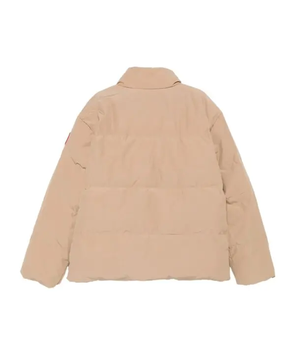 Canada Goose Bayview Logo Patch Down Jacket - Nude