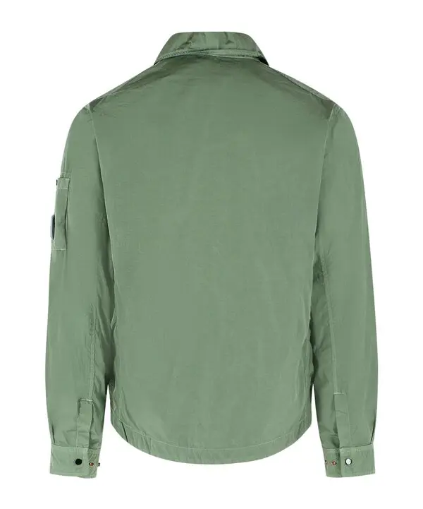 C.P. COMPANY Chest Pocket Shirt Jacket - Green