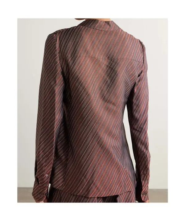 Dries Van Noten Long-sleeved Shirt With Graphic Detail