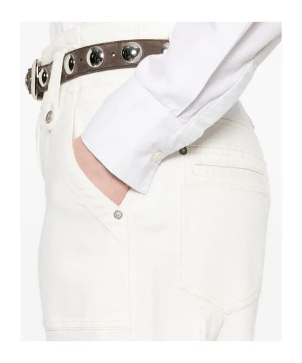 Ermanno Scervino Eyelet-embellished Jeans