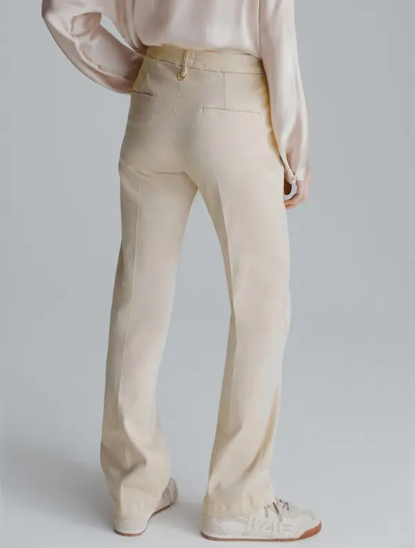 Marella Wide-leg Tailored Trousers With Branded Detail