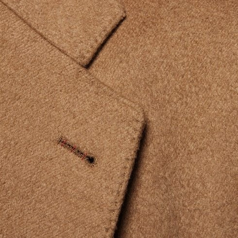 Gucci Camel Hair Single Breasted Coat