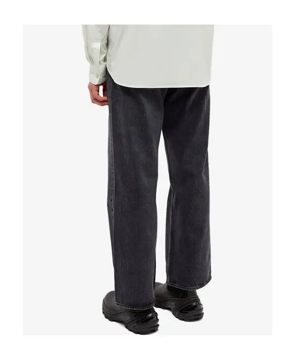 Our Legacy Third Cut Relaxed Jeans In Wash - Black